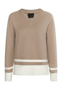 DreiMaster BARADELLO - Strickpullover - wollweiss beige/offwhite ...
