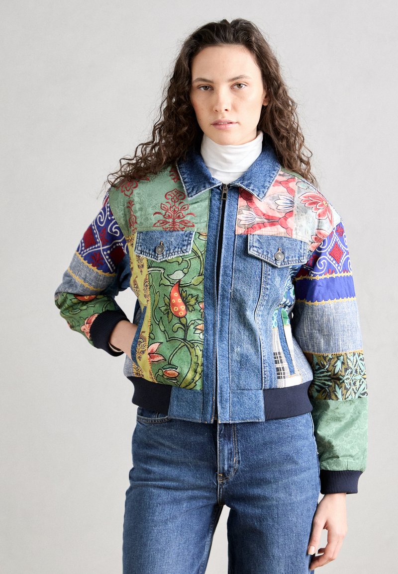 Desigual CHAQ AMSTERDAM - Kurtka jeansowa/niebieski denim - Zalando.pl