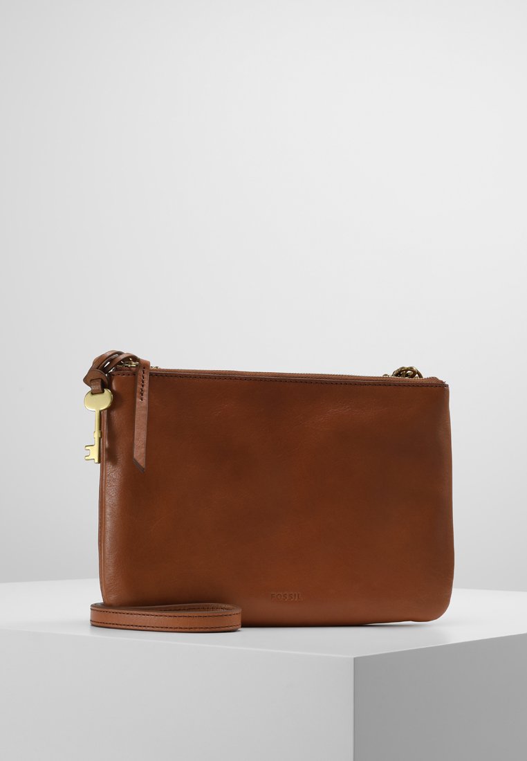 Fossil DEVON - Cross body bag - tan - Zalando.ie