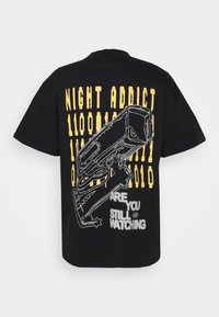 Night Addict T-Shirt print - black/schwarz - Zalando