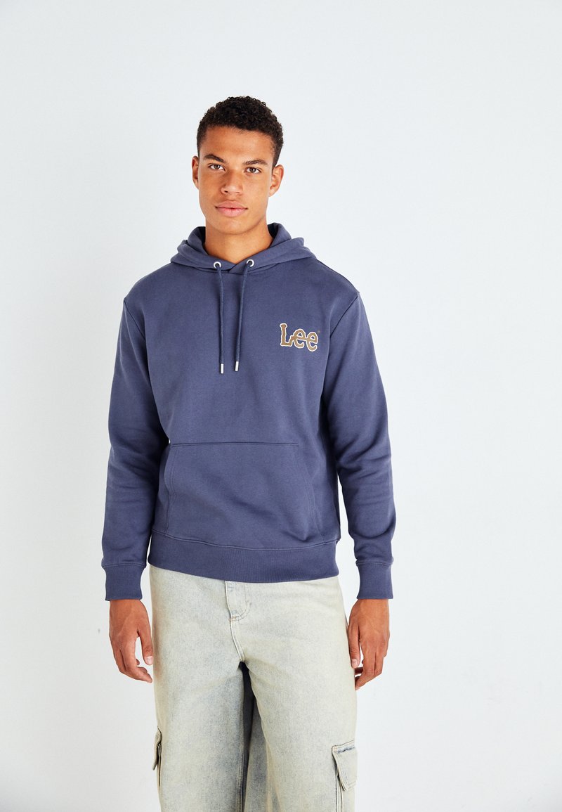 Lee CORE HOODIE - Sweatshirt - dusty navy/dunkelblau - Zalando.ch