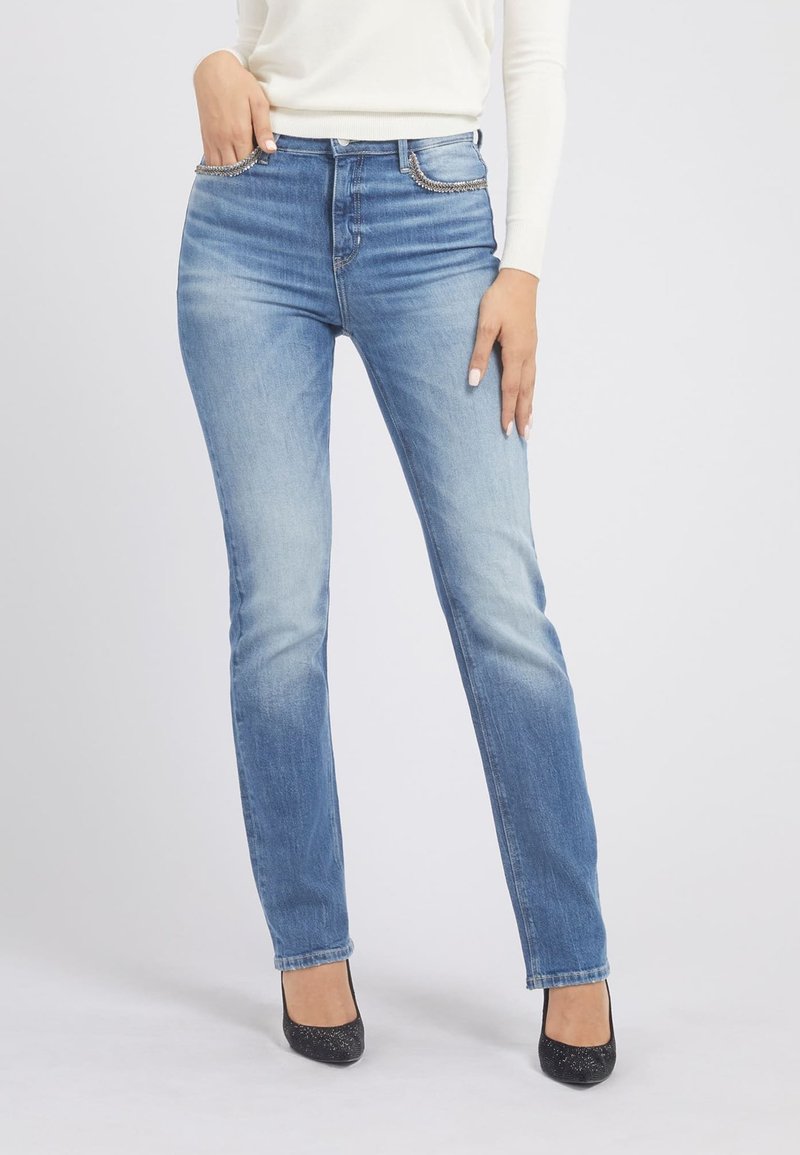 Guess Jeans Slim Fit Blau Zalando At