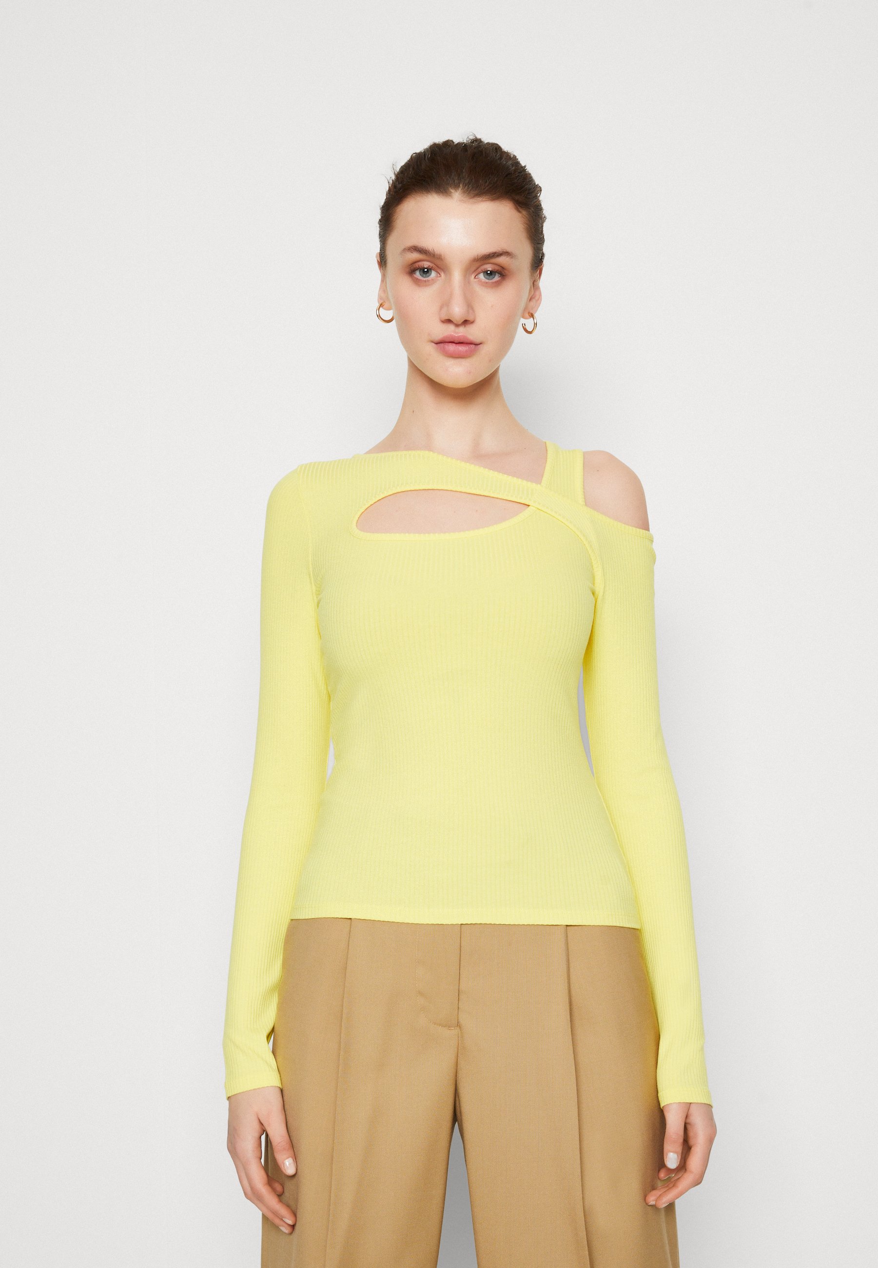 mbyM AMAYAH - Langarmshirt - aurora yellow/gelb - Zalando.ch
