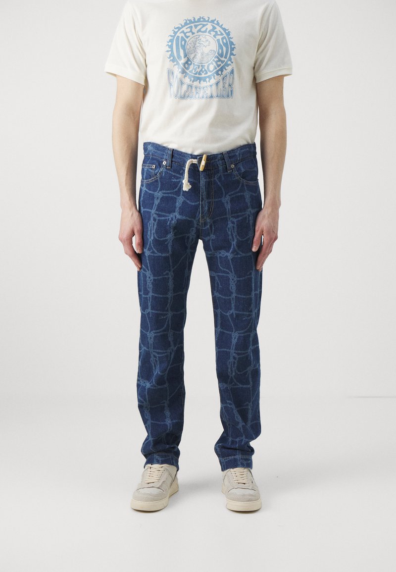DAVID CATALAN NEIRA ROPE - Jeans Straight Leg - blue/blå - Zalando.dk