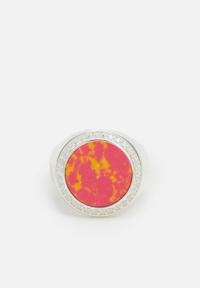 AGR HATTON LABS STONE RING UNISEX - Ring - silver/pink/yellow ...