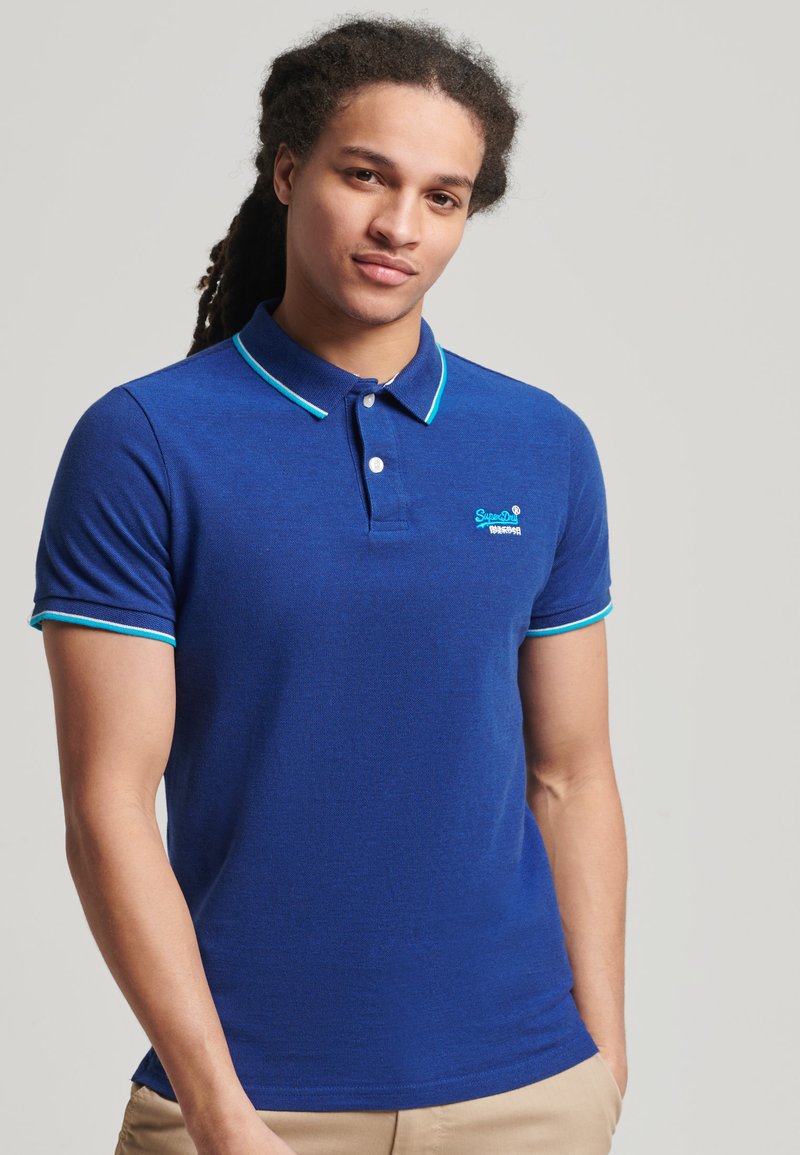 Superdry POOLSIDE - Polo - eclipse navy/blu - Zalando.it