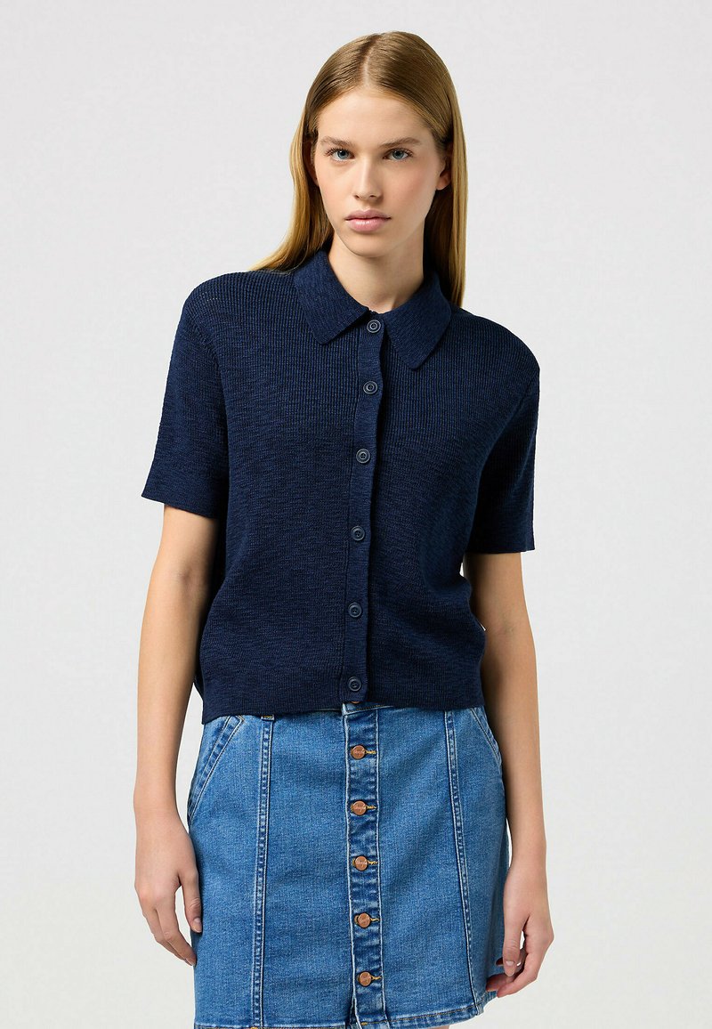 Wrangler Camisa - navy/blue denim - Zalando.es