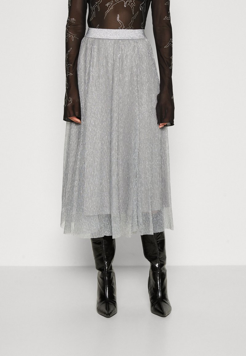 ONLY ONLTINGA SHINE SKIRT - Jupe trapèze - gull/gris - ZALANDO.FR
