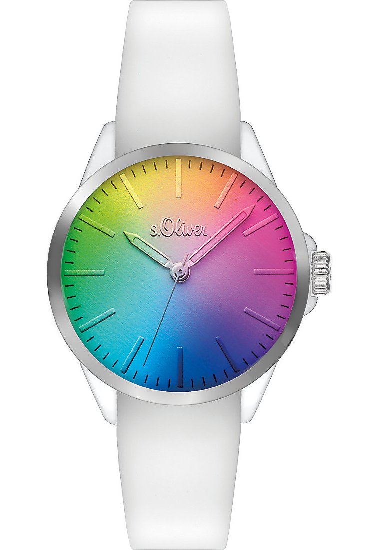 s.Oliver Watch - weiß/white - Zalando.de