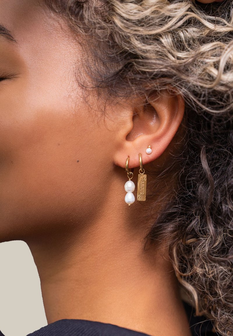 My Jewellery WITH AMOUR CHARM - Ohrringe - gold-coloured/goldfarben ...