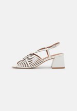 Minelli Sandale cu toc - blanc/alb - Zalando.ro
