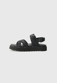 Replay NEW ALICANTE TUMBLED - Platform sandals - black - Zalando.ie