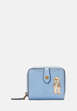 Polo Ralph Lauren WALLET SMALL - Wallet - sky blue/light blue - Zalando