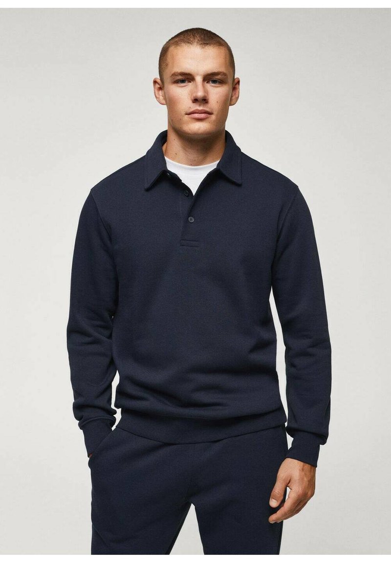 Mango Sweatshirt - navy/bleu roi - ZALANDO.FR