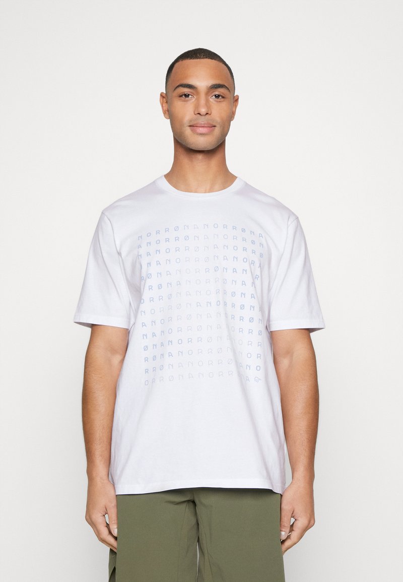 Norrøna MATRIX - T-Shirt print - white/weiß - Zalando.de