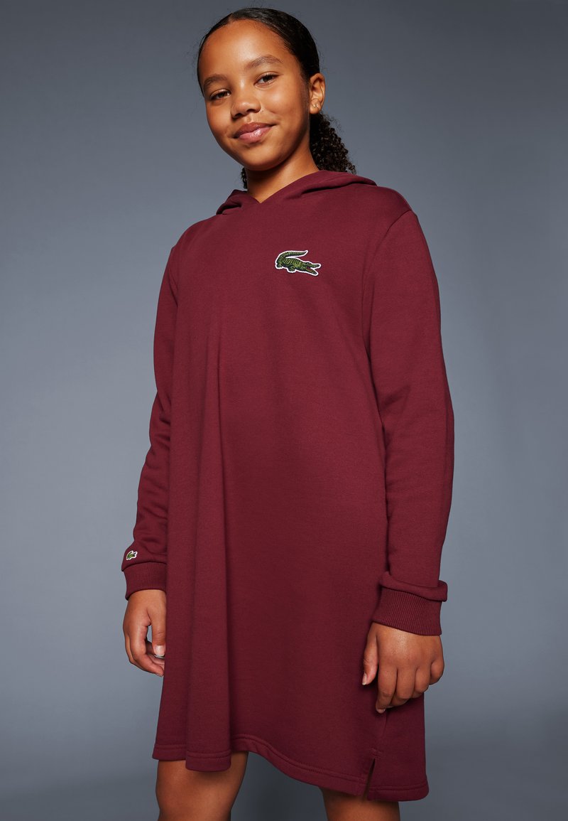 Lacoste Robe de jour - bordeaux - ZALANDO.FR