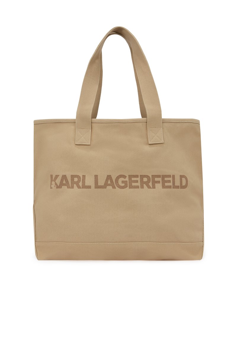 KARL LAGERFELD ESSENTIAL LOGO - Shopper - safari/beige - Zalando.nl