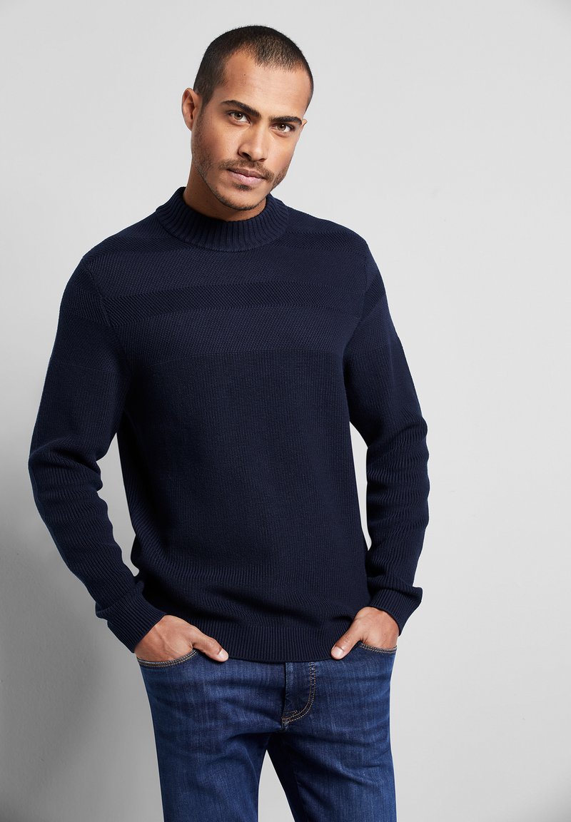 bugatti Strickpullover - marine/dunkelblau - Zalando.de