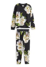 B by Ted Baker Pyjama set - charcoal grey floral/grey - Zalando.de