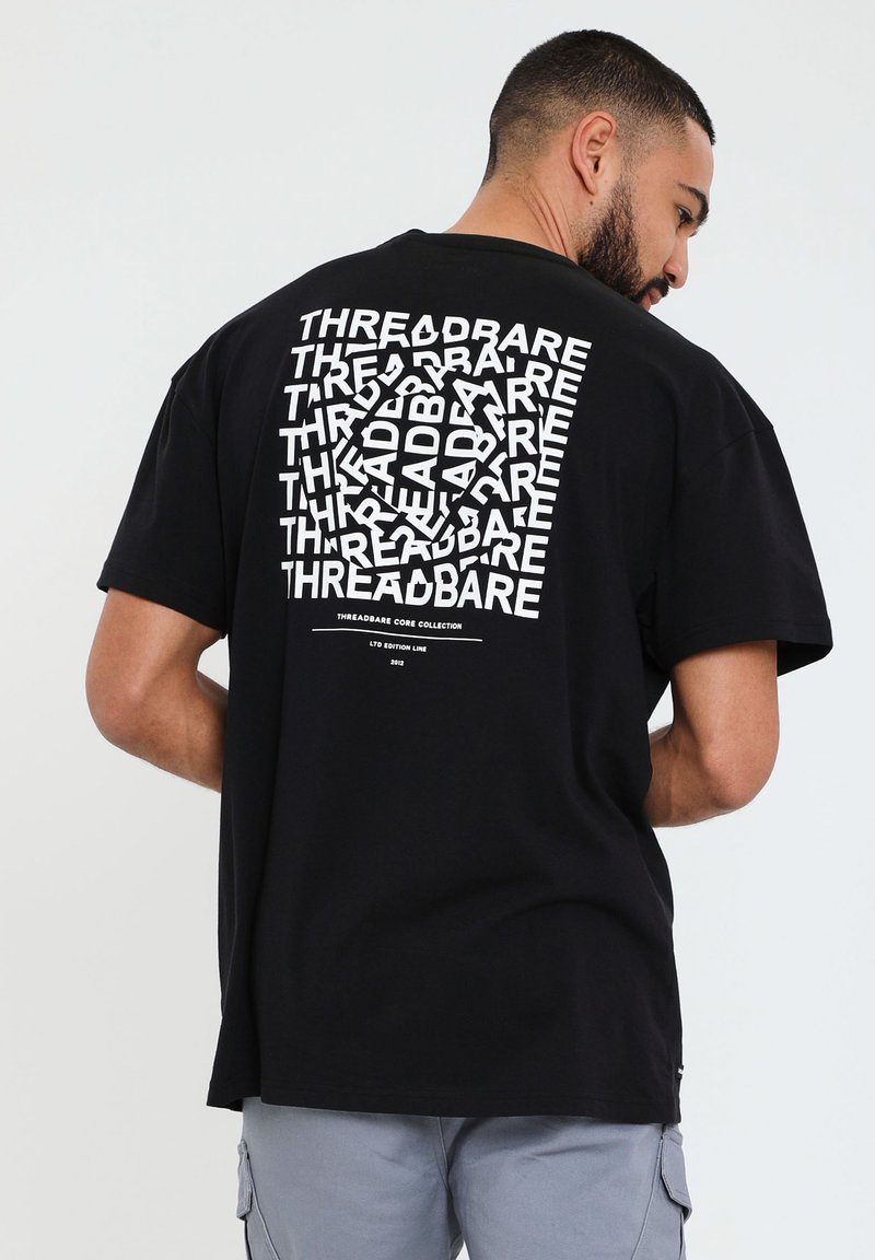 Threadbare SPIN - Camiseta estampada - black/negro - Zalando.es
