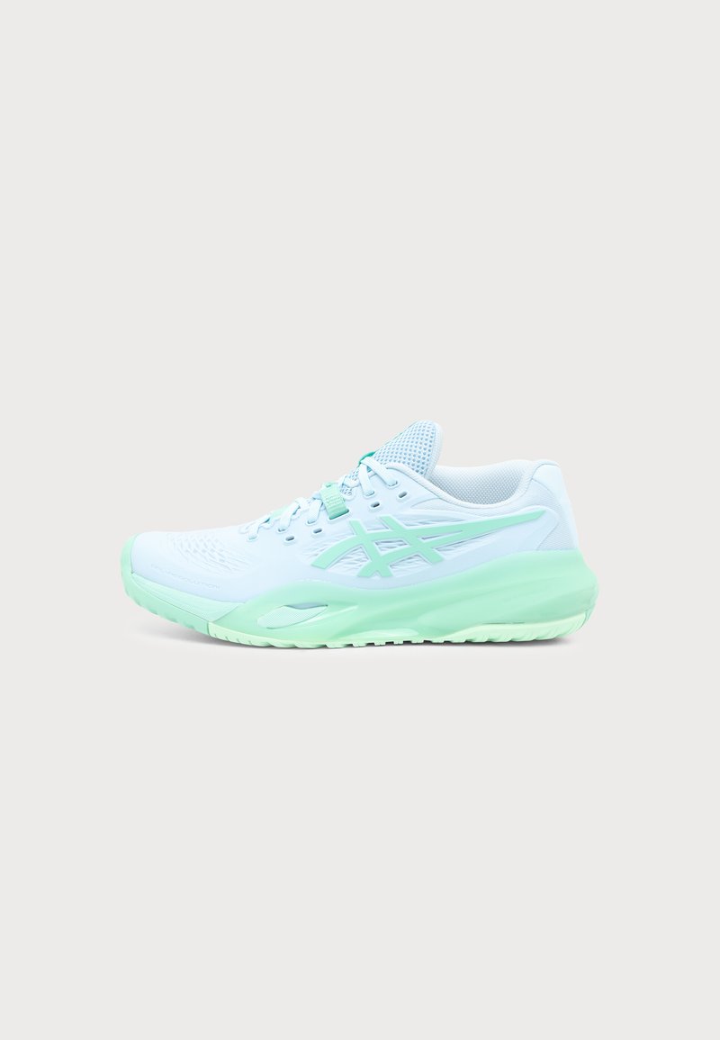 ASICS GEL RESOLUTION - Multicourt tennis shoes - light blue/oasis green ...