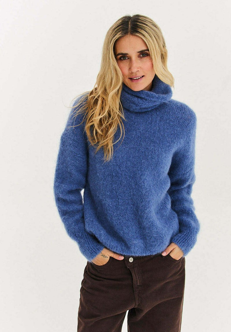 NAOKO CLOUDED LIGHT - Jumper - blue - Zalando