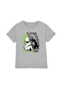 Star Wars STAR WARS STORMTROOPER DARTH VADER HELMET SPLIT - Print T ...