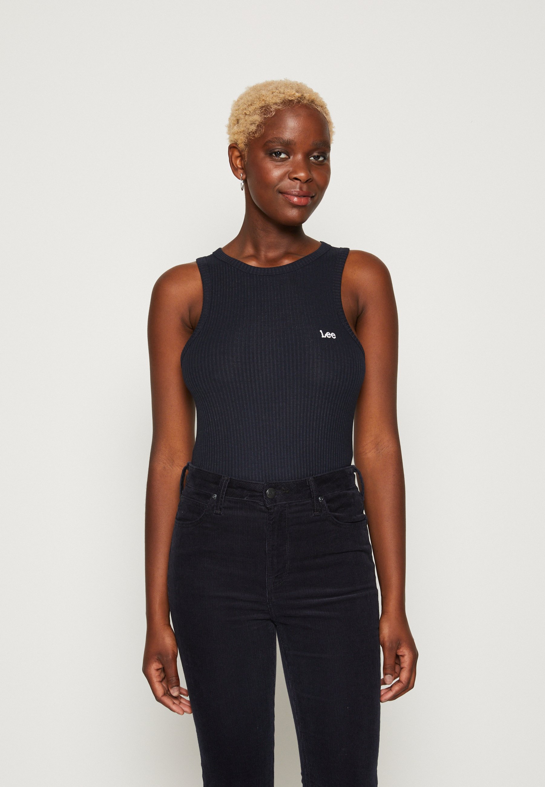 Lee TANK - Top - unionall black/schwarz - Zalando.ch