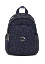 Kipling DELIA MINI - Reppu - endless navy jacquard/royal - Zalando.fi