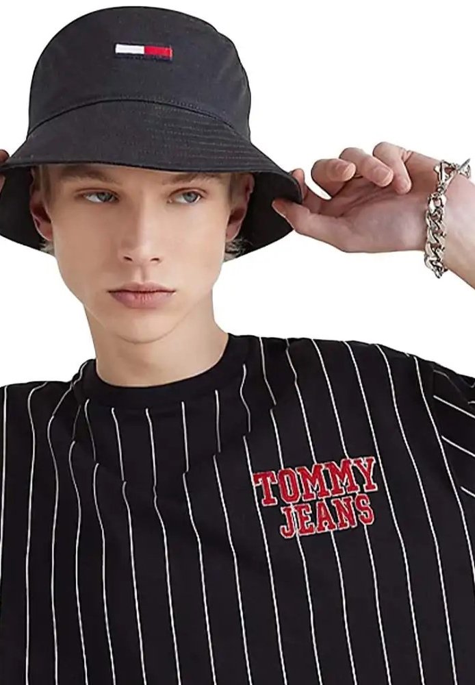 Tommy Jeans FLAG BUCKET HAT - Hut - black/schwarz - Zalando.de
