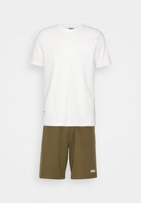 Fila MAN PYJAMAS - Pyjama - white/military/blanc - ZALANDO.FR