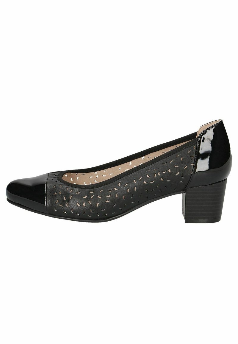 Caprice Classic heels - black comb/black - Zalando.ie