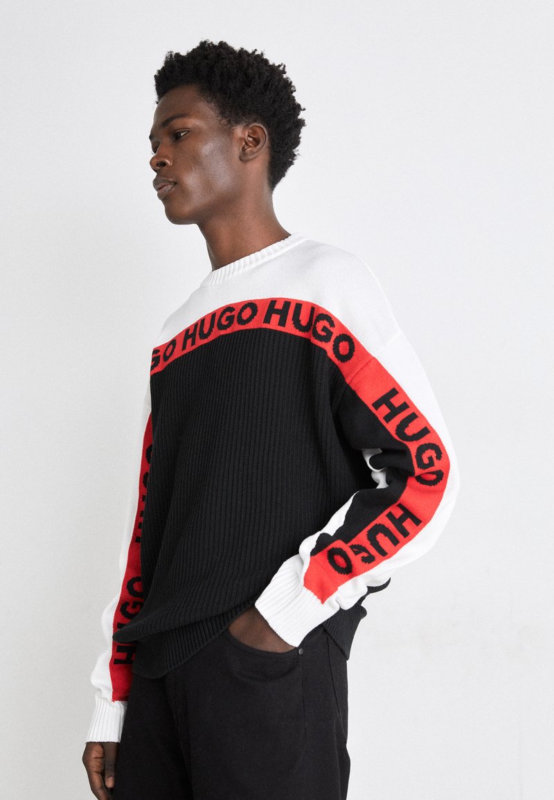 HUGO STIMOH - Jumper - black - Zalando.ie