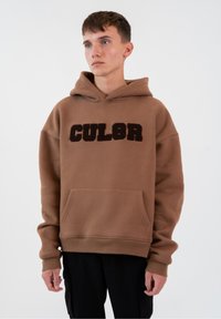 CUL8R Sweat à capuche - nugat/camel - ZALANDO.FR