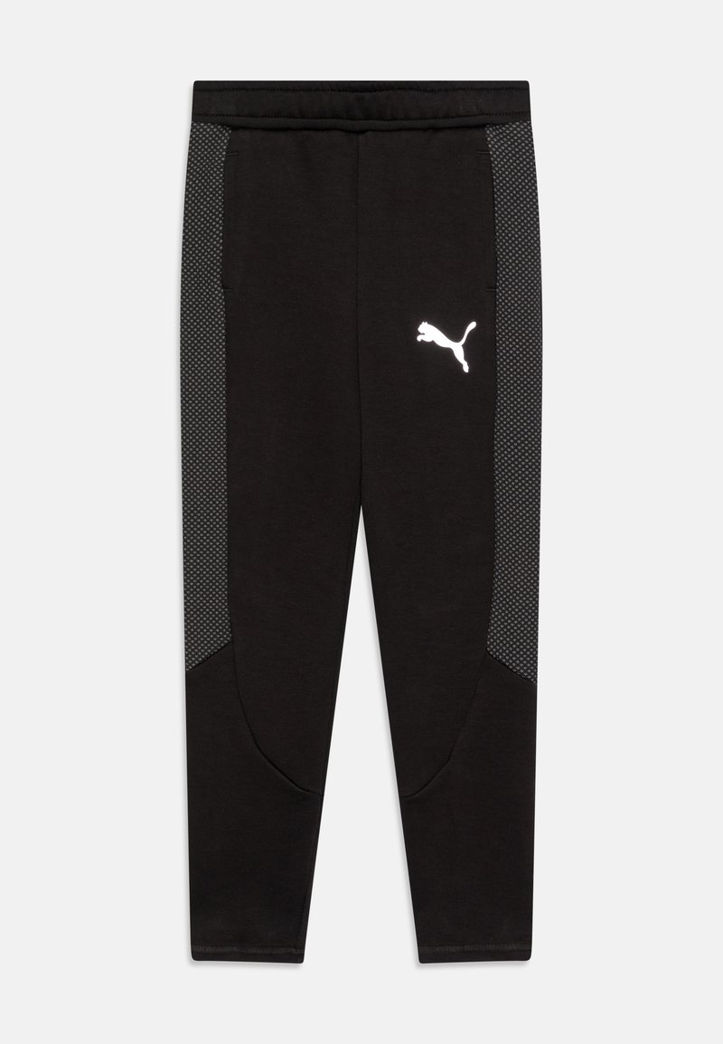 Puma EVOSTRIPE PANTS UNISEX - Pantalon de survêtement - black/noir - ZALANDO.FR