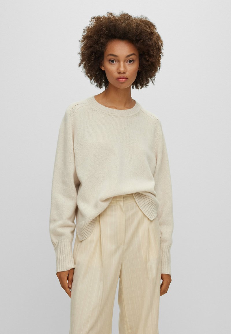 BOSS FAMIA - Jumper - beige - Zalando.ie