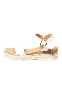 Yours Clothing BUCKLE - Espadrilles - white/blanc - ZALANDO.FR