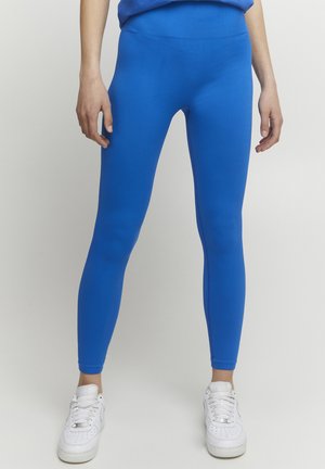 Urban Classics LADIES TECH MESH LEGGINGS - Leggings - sporty blue/azul ...