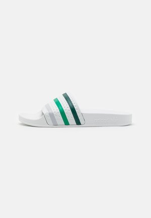 adidas Originals ADILETTE UNISEX - Bade-Zehentrenner - core black/ftwr ...