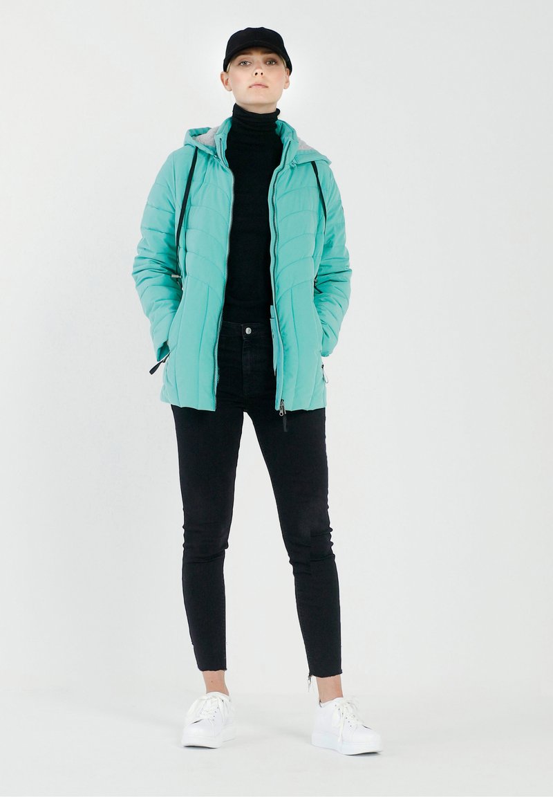 Manisa Winter jacket - türkis/turquoise - Zalando