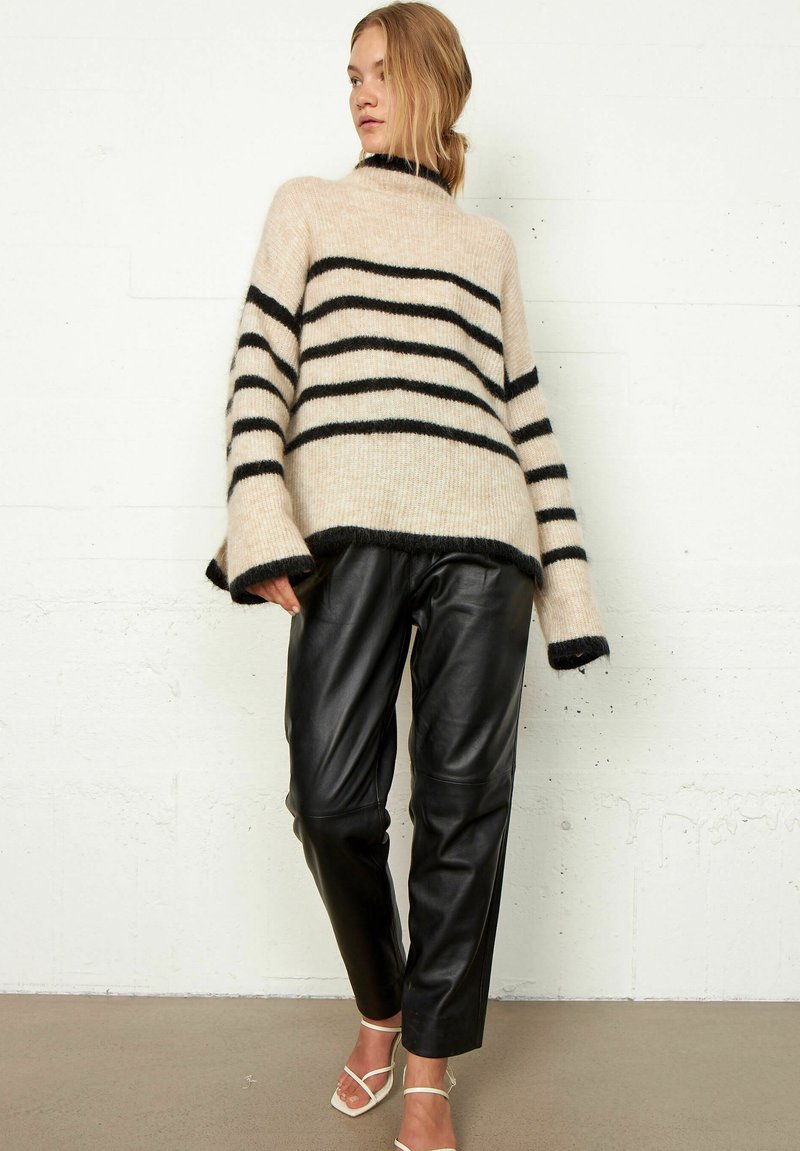 Second Female T-NECK KNIT OVALIS - Trui - brazilian sand/beige - Zalando.be