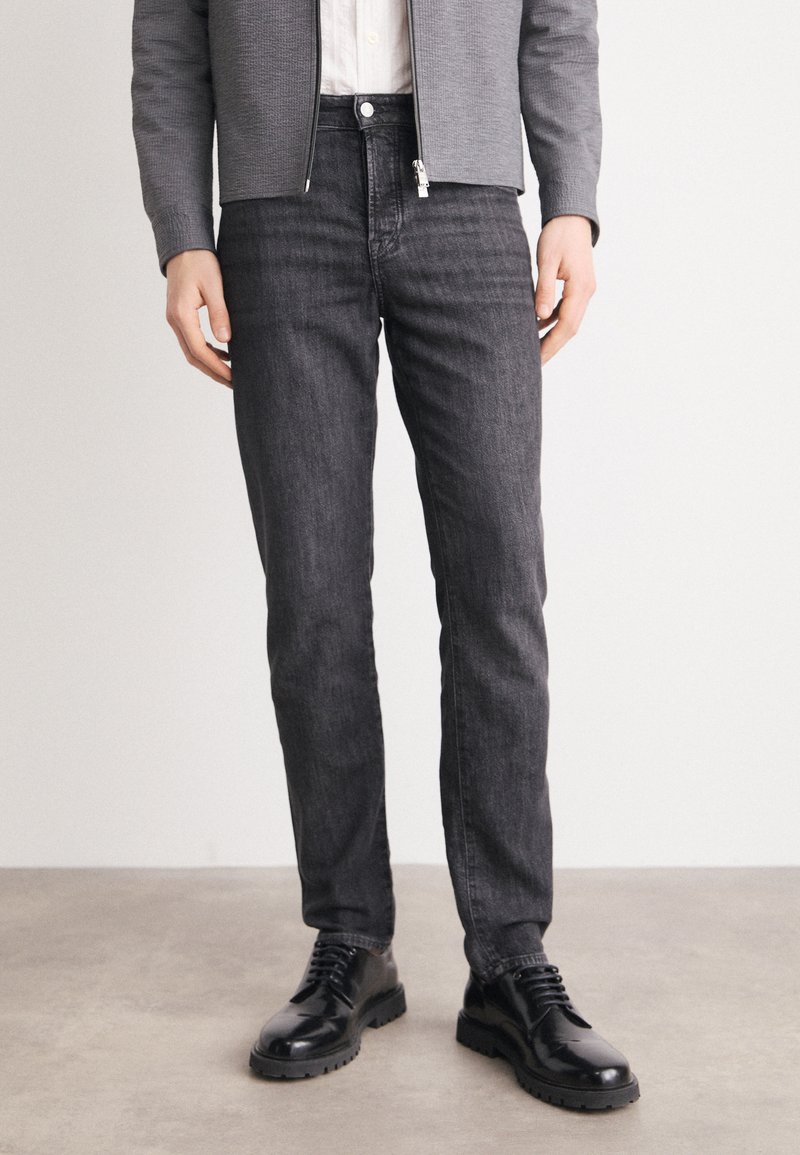 BOSS MAINE - Straight leg jeans - medium grey/grey - Zalando
