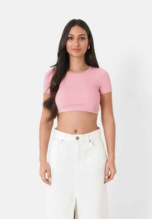 Sixth June BACKLESS - T-shirt basic - beige - Zalando.nl