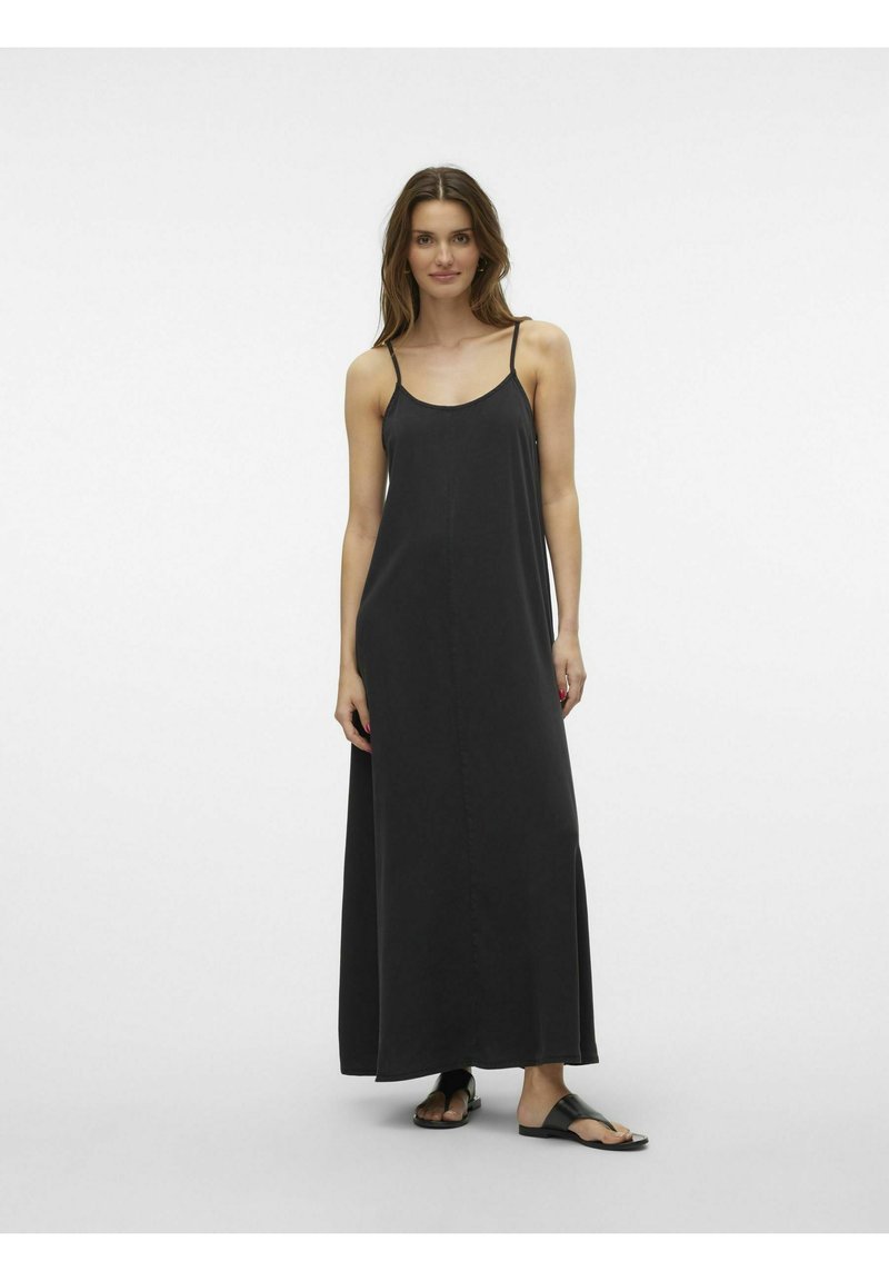 Vero Moda Maxi dress - black denim - Zalando