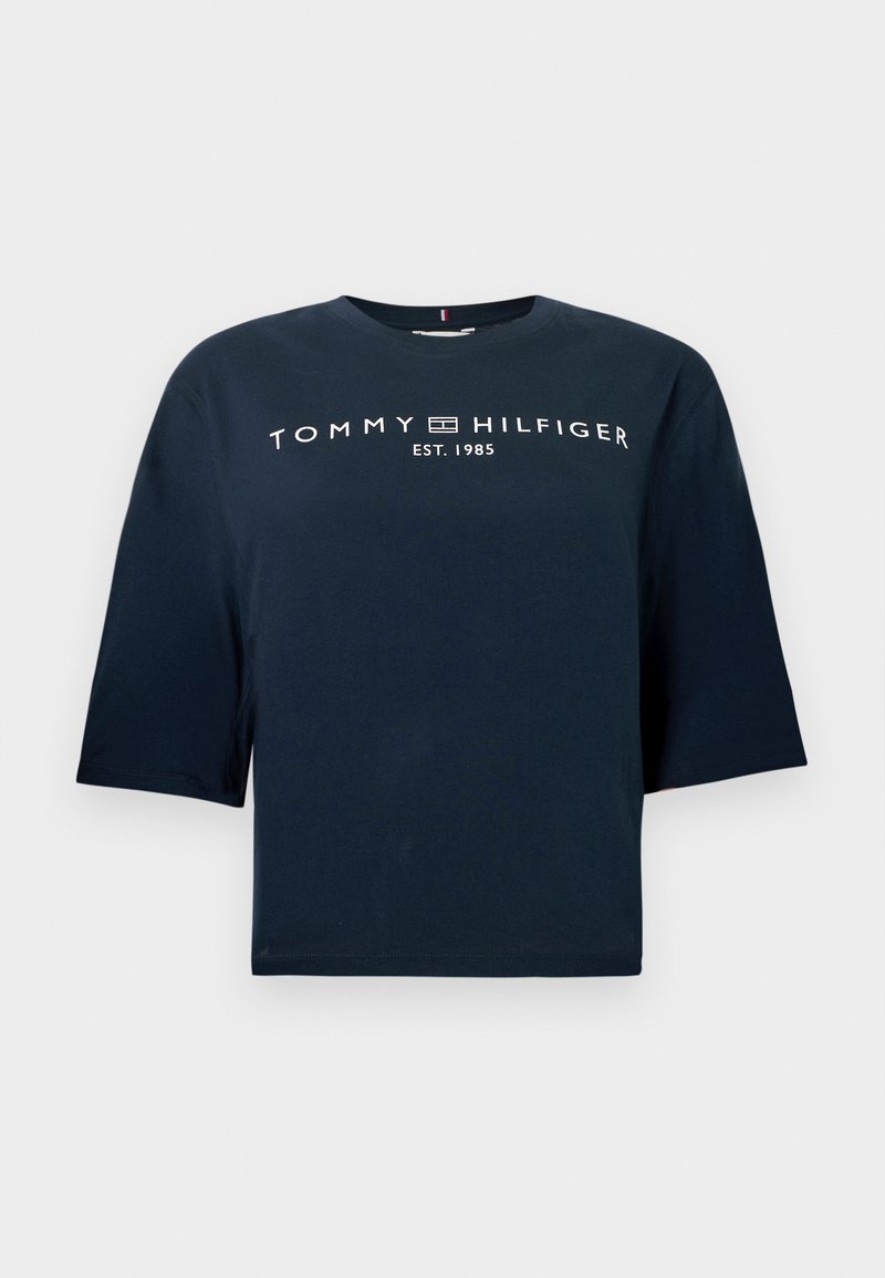 Tommy Hilfiger LOGO JERSEY RELAXED CREW NECK T-SHIRT - T-shirts med ...