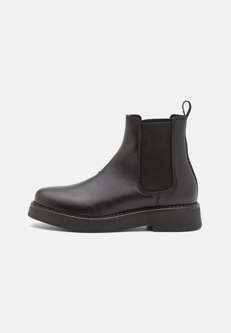 Tommy Jeans CHELSEA FLAT BOOT - Platform ankle boots - black - Zalando.co.uk