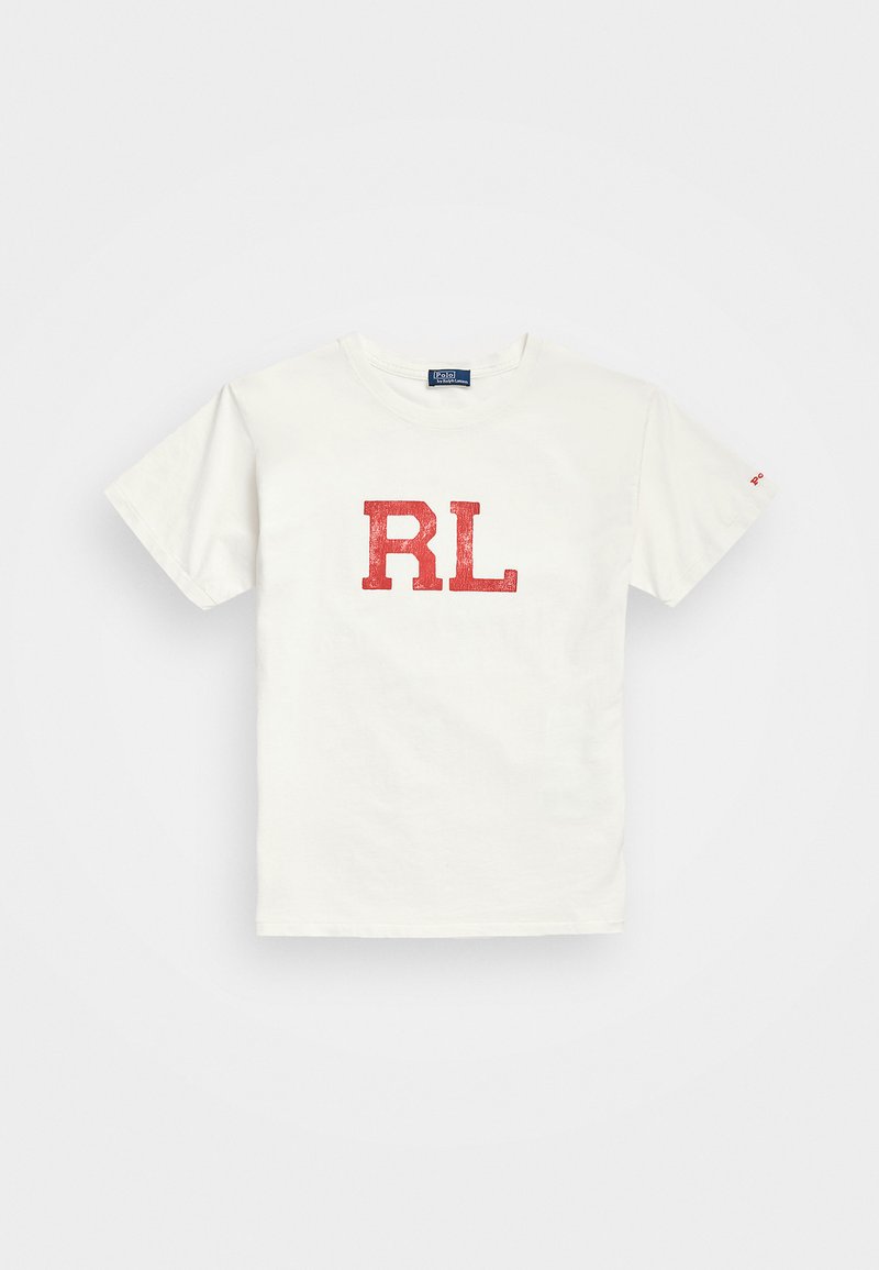 Polo Ralph Lauren Pride Tee Short Sleeve Print T Shirt Nevis White