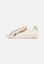 Furla TWIST LACE UP - Trainers - marshmallow/light gold/off-white ...
