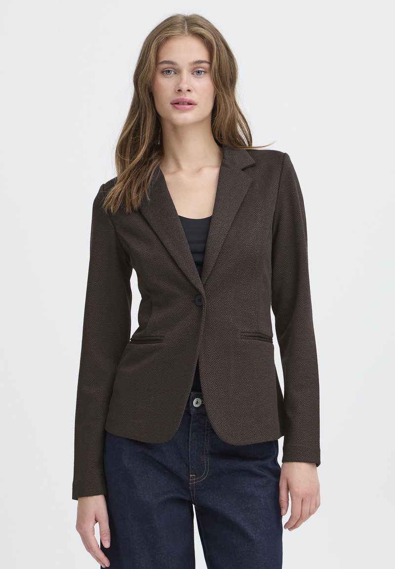ICHI ICHI IHKATE - Blazer - brown/marrón - Zalando.es