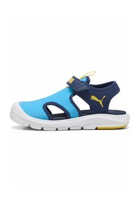 Puma FUN RACER - Trekkingsandale - speed blue/pelé yellow/blau - Zalando
